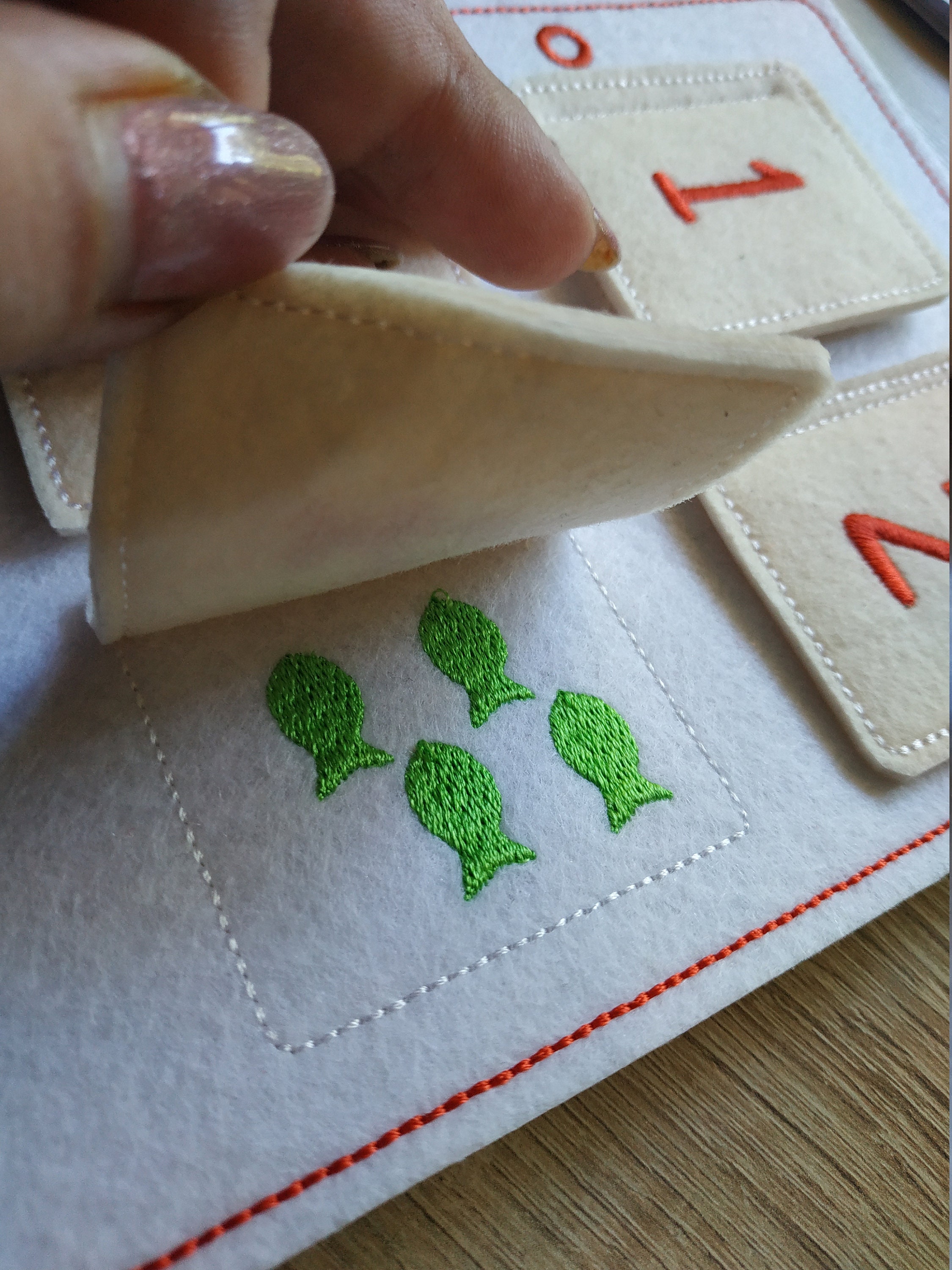 Quiet Book Page Embroidery Design, Toddler Quiet Book Pattern, in the ...