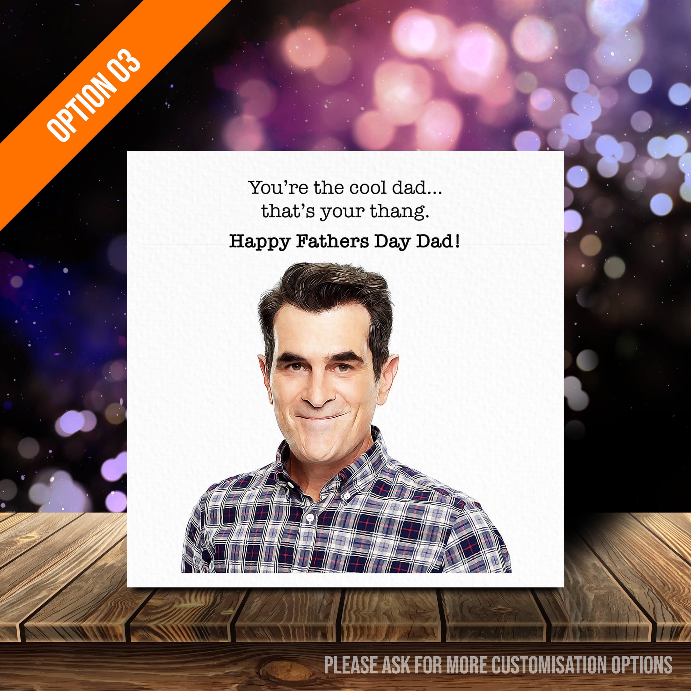 Modern Family Birthday Card Phil Dunphey Fully Customisable - Etsy Canada