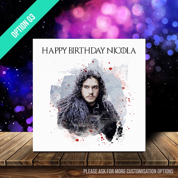 Game Of Thrones Birthday