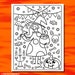 30 Halloween Coloring Pages for Kids Halloween Coloring Sheet Kids ...