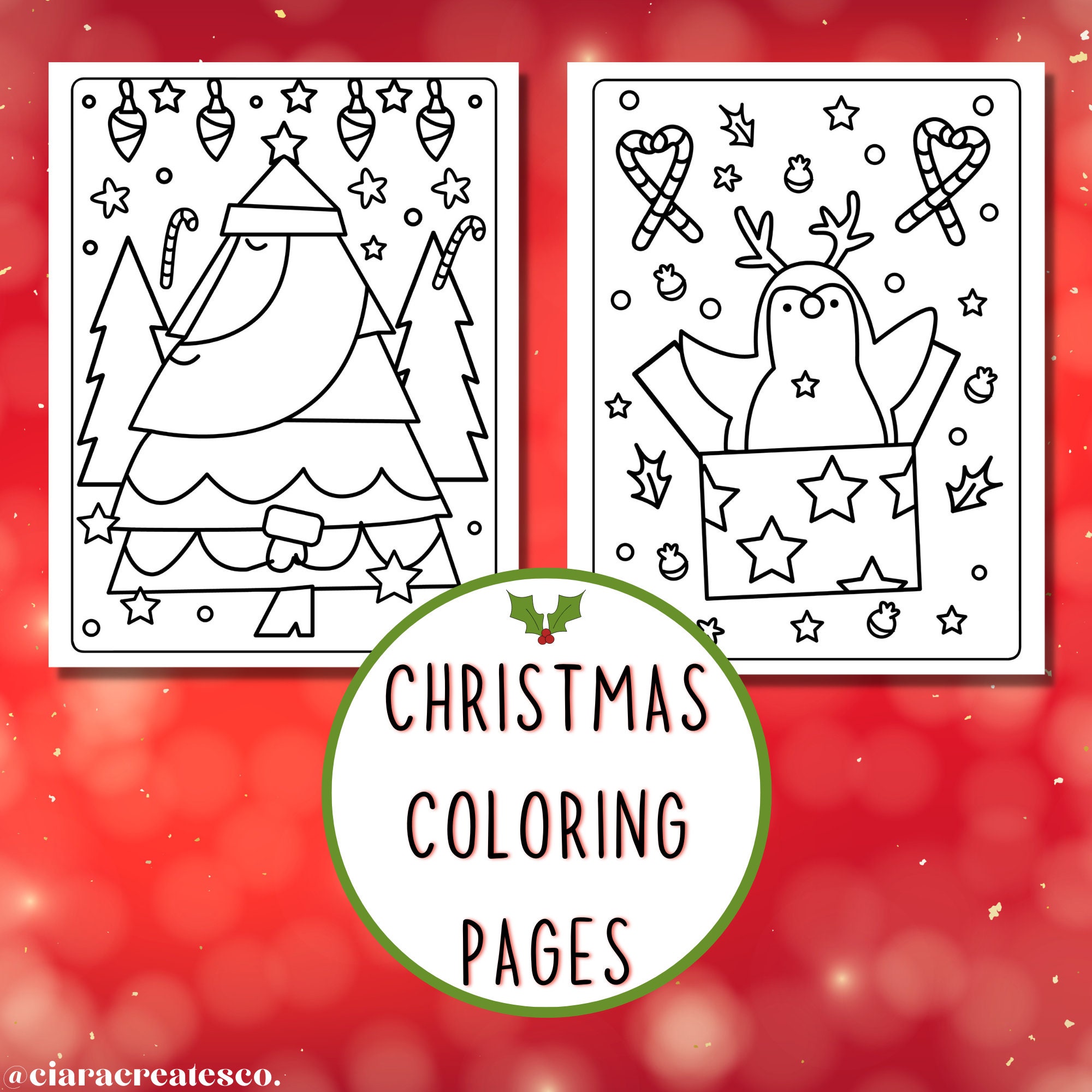 Christmas Coloring Pages for Kids | Winter Coloring Pages | Christmas ...