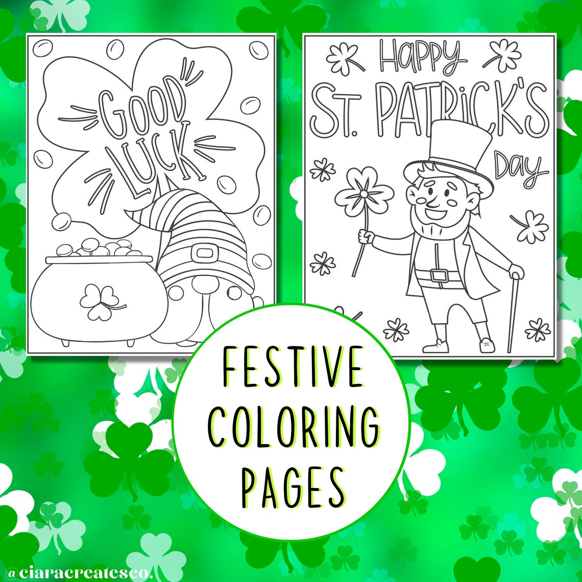 St Patricks Day Coloring Pages, Kids St Patricks Day Coloring Pages, St ...