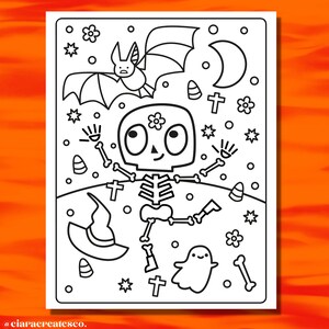 30 Halloween Coloring Pages for Kids Halloween Coloring Sheet Kids ...