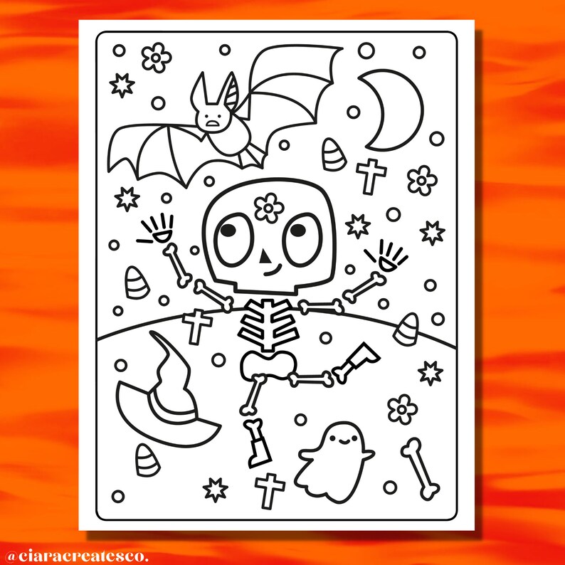 30 Halloween Coloring Pages for Kids Halloween Coloring Sheet Kids ...