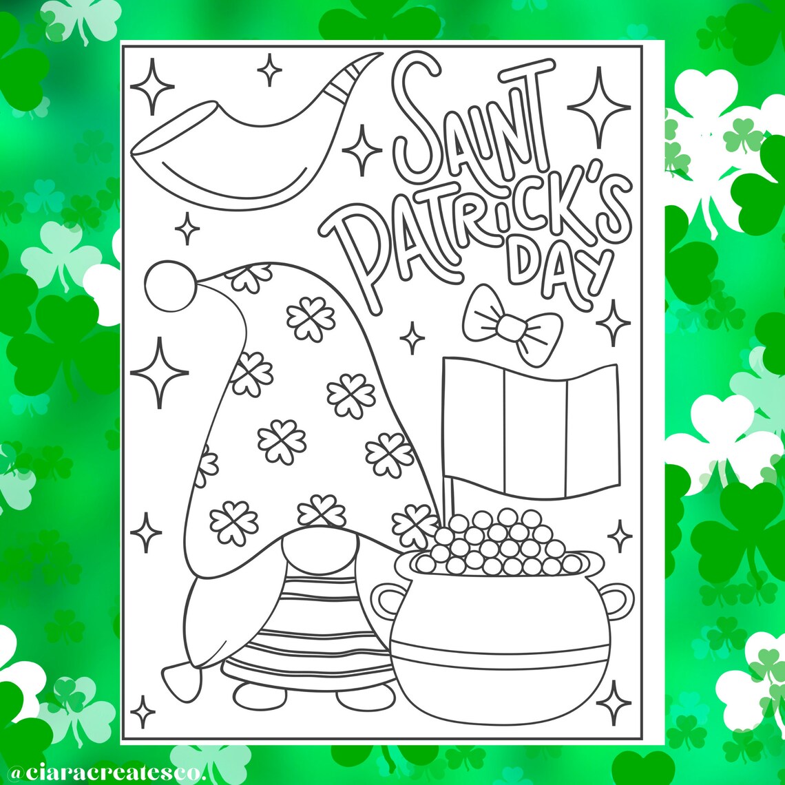 St Patricks Day Coloring Pages, Kids St Patricks Day Coloring Pages, St ...