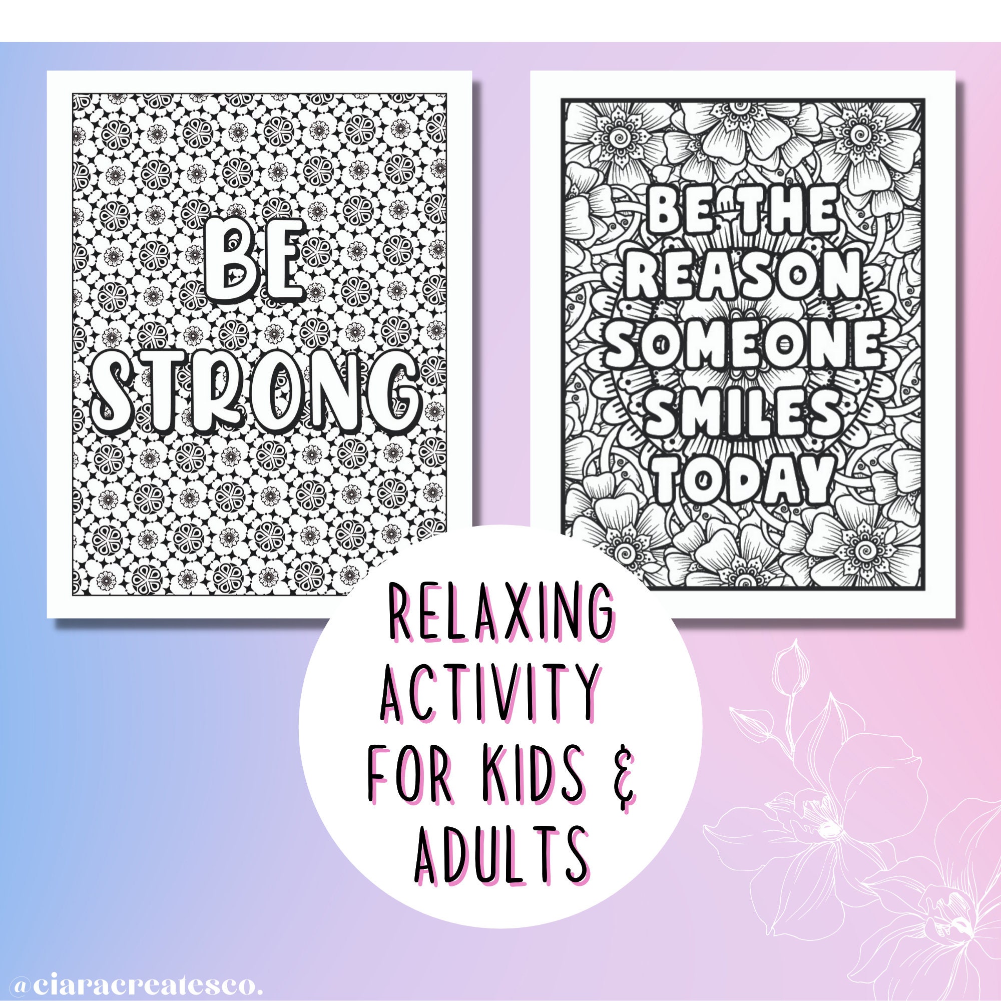 20 Inspirational Coloring Pages Coloring Book Pages Motivational ...