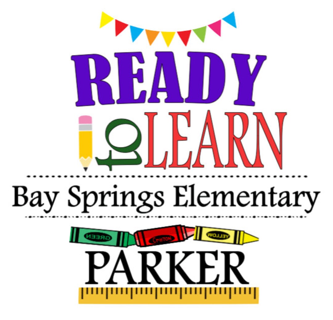 Kindergarten- Ready to Learn PNG - Etsy