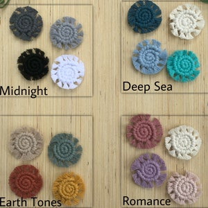 Boho Fridge Magnets set of 4 Macrame Magnets Gifts for Teachers Office ...