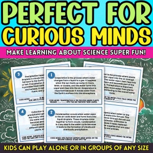 Water Cycle Study Activities Printable Hydrology Earth Science ...