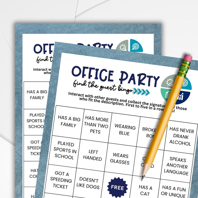 Icebreaker Employee Bingo - Etsy