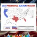 2024 Presidential Election Electoral College Map Watch Party Viewing ...