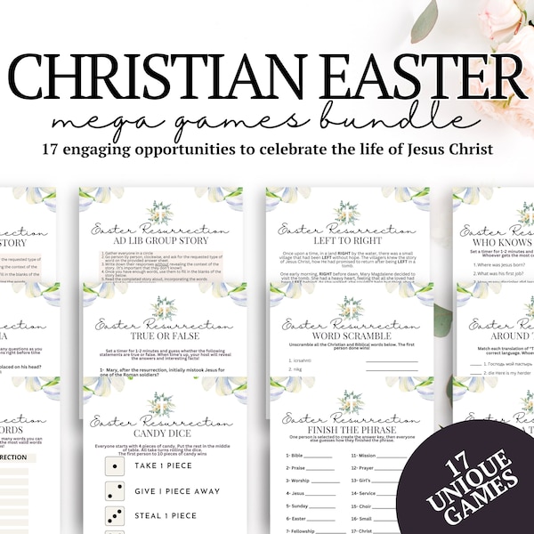 Easter Games for Adults - Etsy