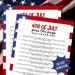 4th of July Pass the Prize Left Right Game for Independence Day Summer ...