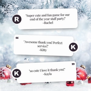 Christmas Gift Exchange White Elephant Yankee Swap Xmas Family Holiday ...