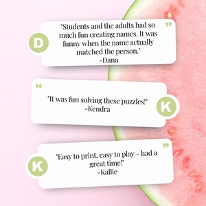 Watermelon Trivia Quiz: Summer Party Game (digital Download) - Etsy