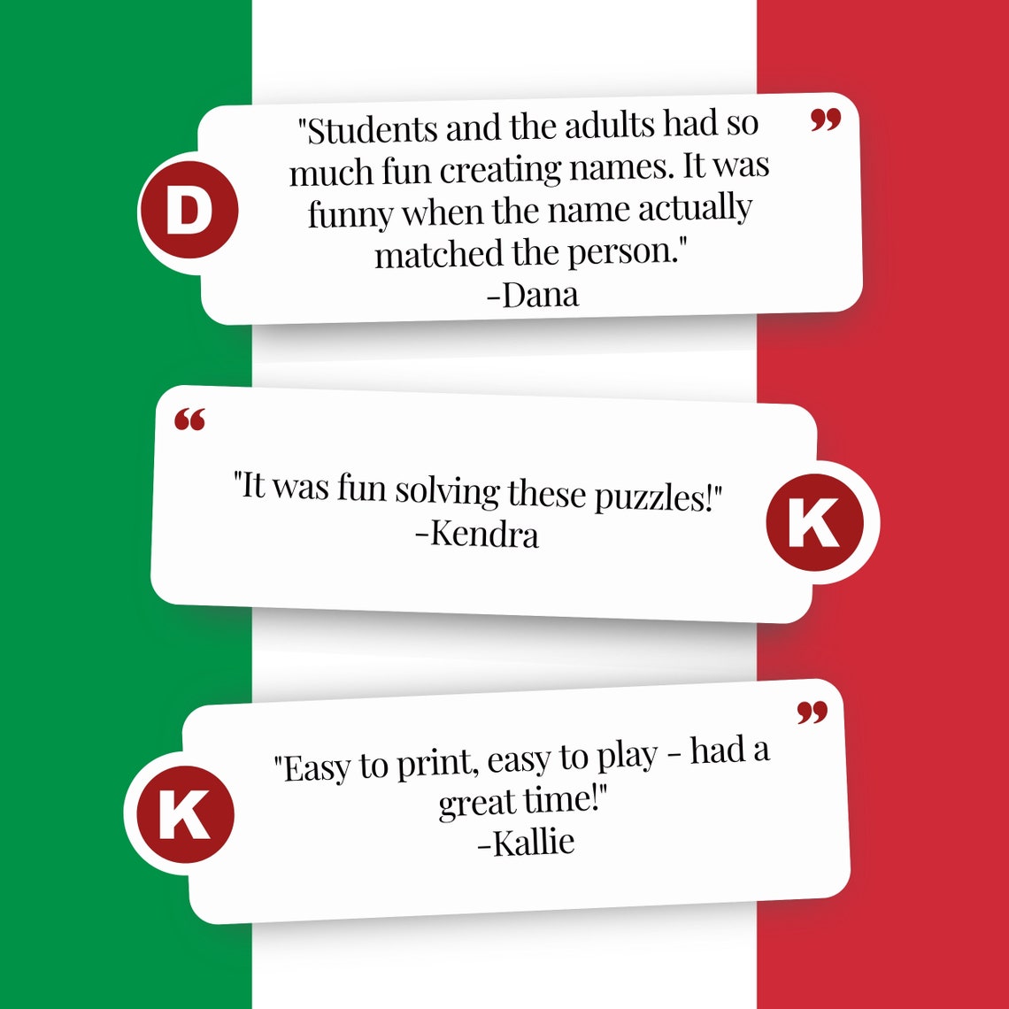 Italian Slang Trivia Game: Language Learning Activity (PDF) - Etsy