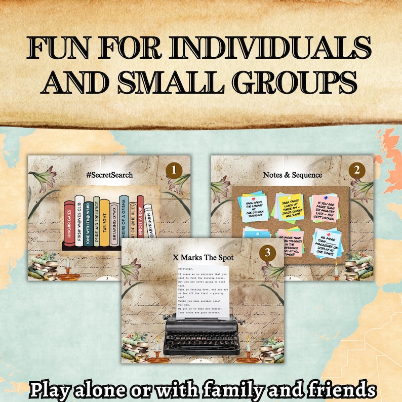 Library Escape Room: Mystery of the Missing Books (PDF) - Etsy