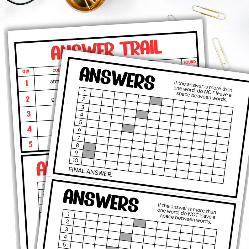Solar System Scavenger Hunt: Kids STEM Learning Game (digital Download ...