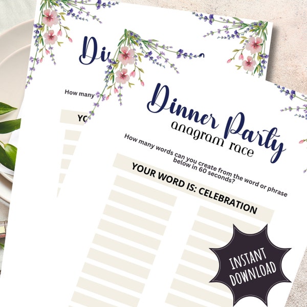 Word Party Centerpieces - Etsy