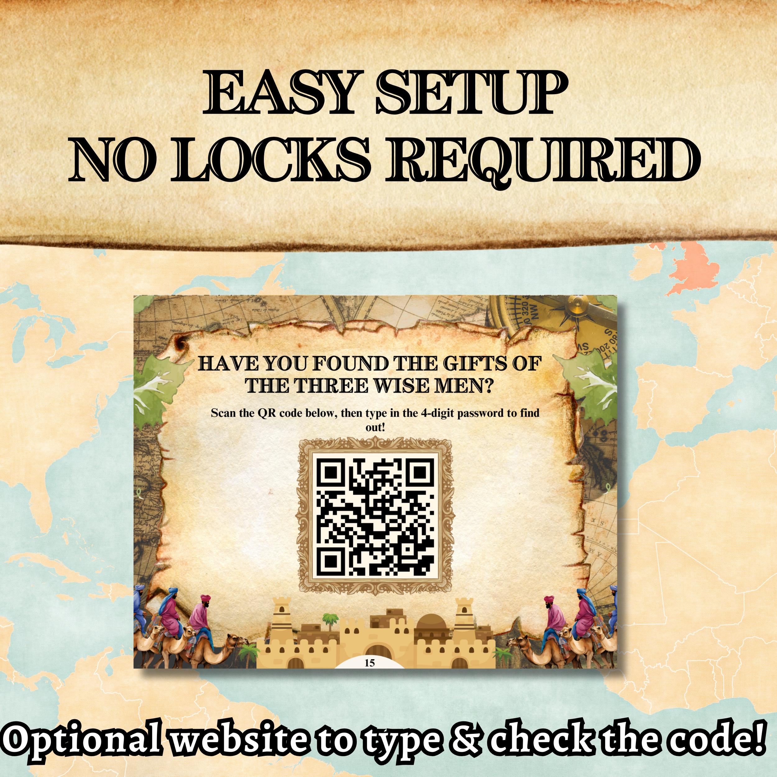 Christmas Bible Escape Room: Lost Gifts of the Three Wise Men (DIY ...
