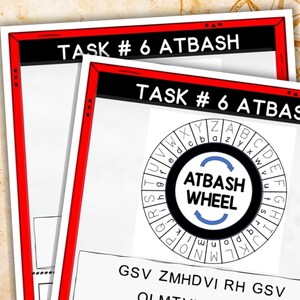 Kids Secret Agent Activity Escape Room Spy ID Decoder Investigation Kit ...