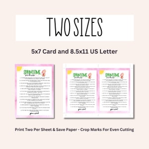 Spring Pass the Prize Left Right Game Activity Ideas Fun Teens Kids ...