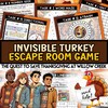 Thanksgiving Trivia Escape Room: Printable Puzzle Game (digital ...