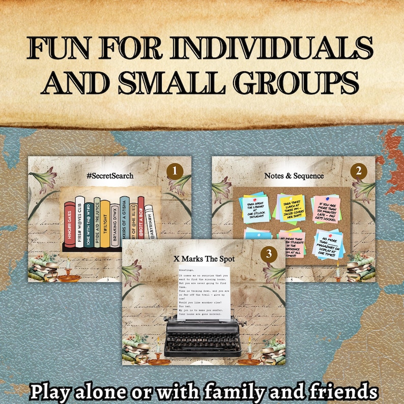 Haunted Library Escape Room: Spooky Halloween Puzzle Game (PDF Kit) - Etsy