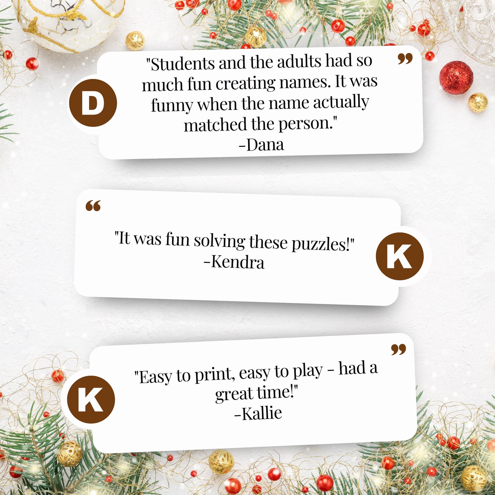 Christmas White Elephant Gift Exchange Game (PDF) - Etsy