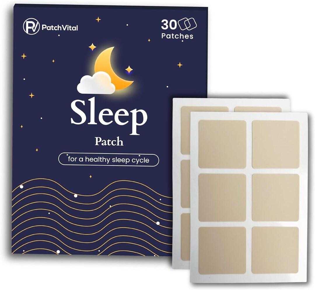 Sleep Patches Fall Asleep Faster Melatonin Patches Stress Relief ...