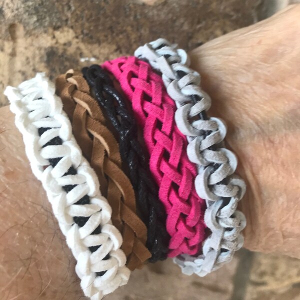 Suede Bracelet - Etsy