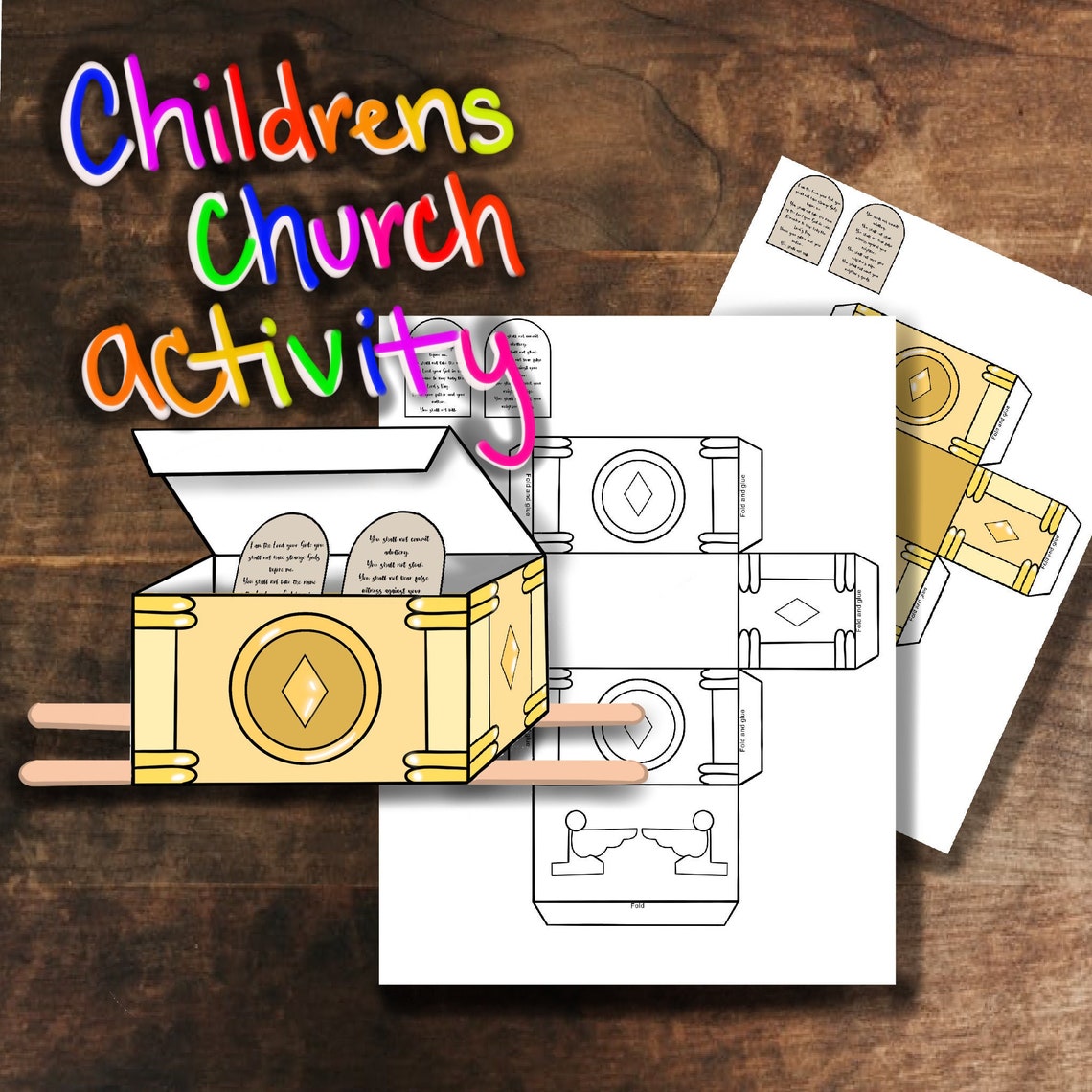 Ark of the Covenant Childrens Craft - Etsy