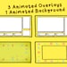 Animated 90s Retro Stream Overlay Package (digital Download) - Etsy