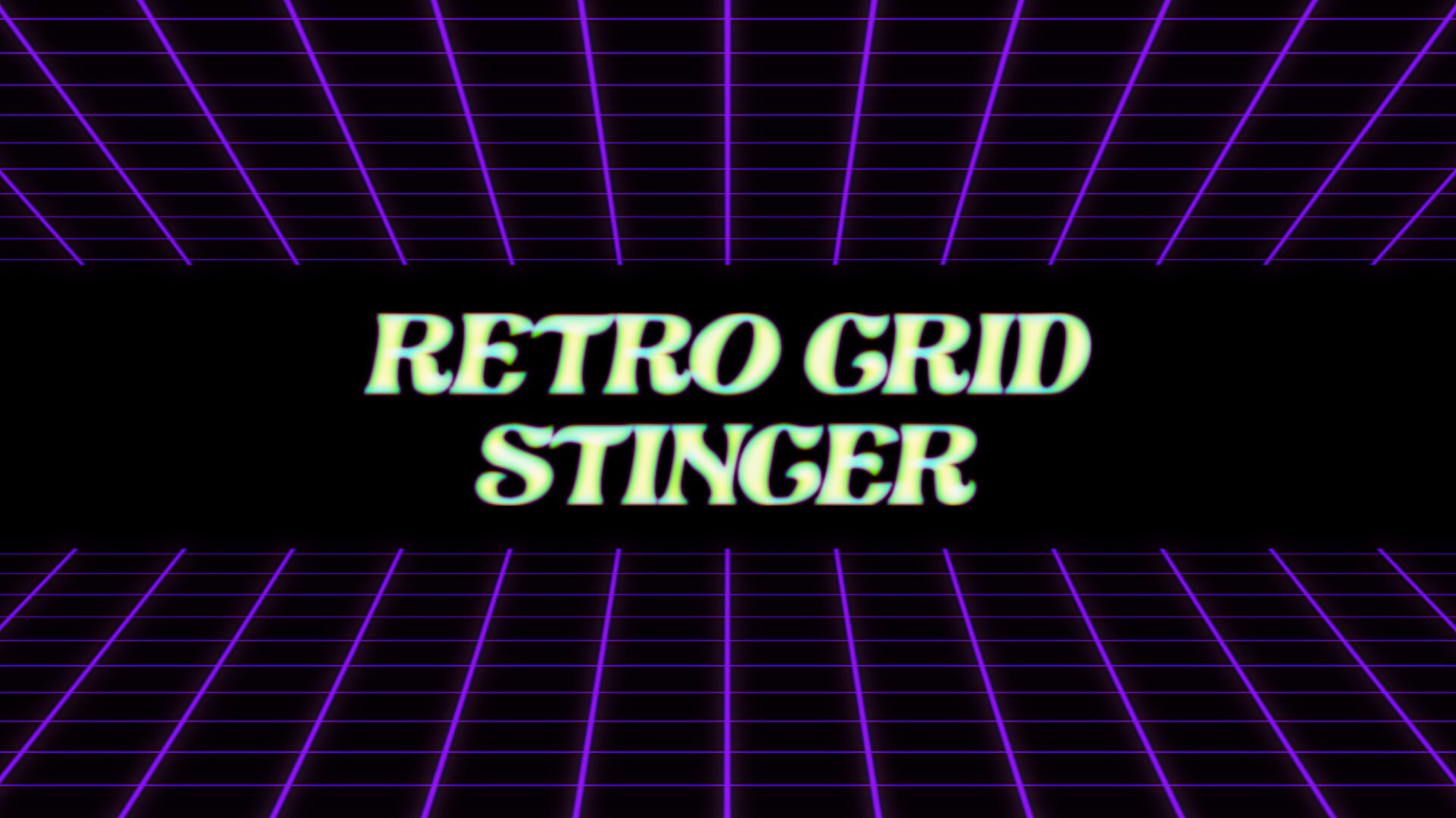 Retro Grid Wipe Twitch Transition | Stinger Transition | Twitch Stream ...