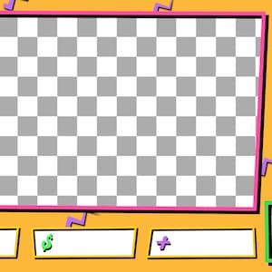 ANIMATED 90s Vibe Twitch Overlay Package | Stinger Transition ...