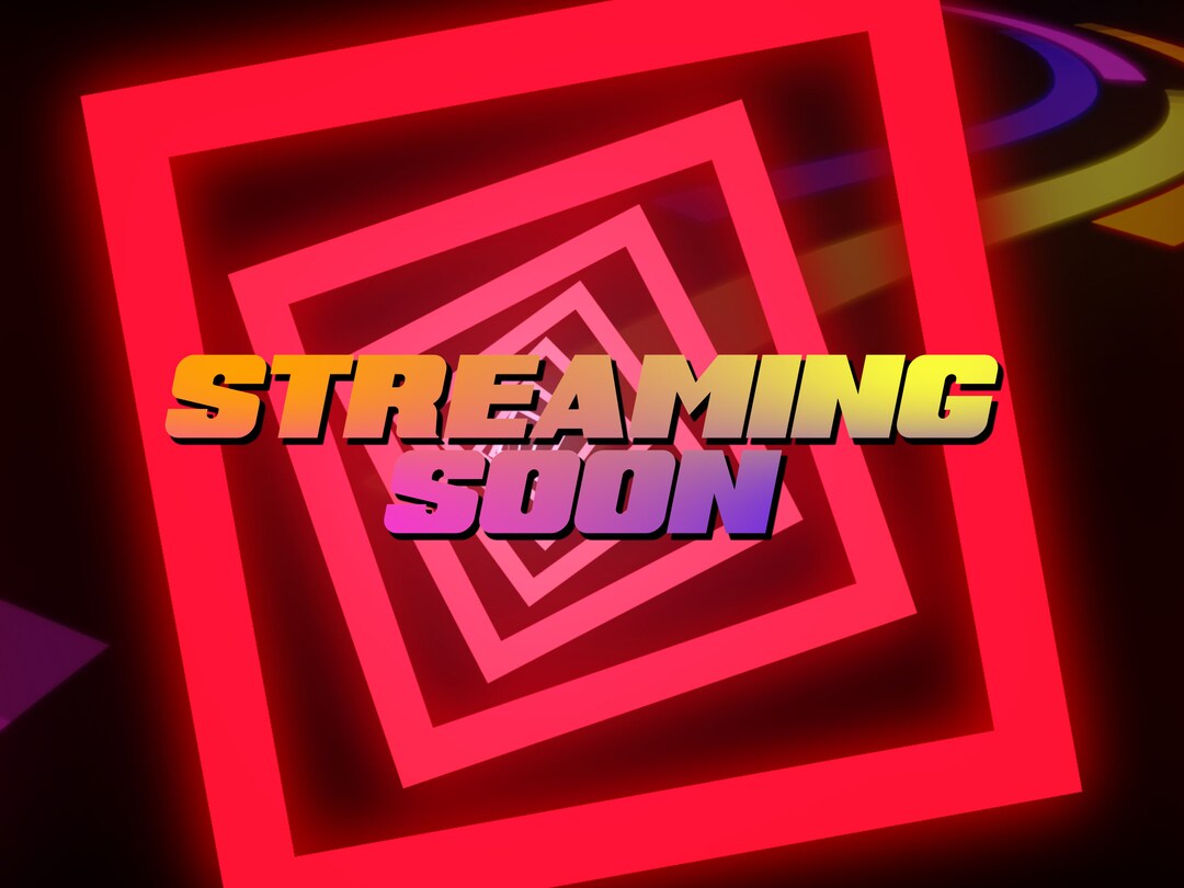 ANIMATED Vortex Twitch Overlay Package | Stinger Transition | Animated ...