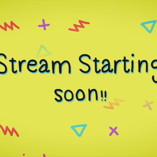 ANIMATED Stream Overlay Package Retro 90s Cartoon Aesthetic - Etsy