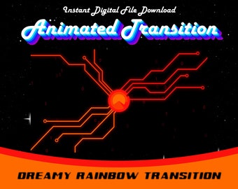 ANIMATED Stream Overlay Package Retro 90s Cartoon Aesthetic - Etsy