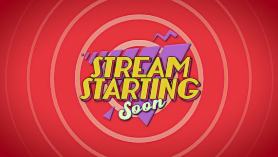 ANIMATED 90s Vibe Twitch Overlay Package Stinger Transition | Etsy