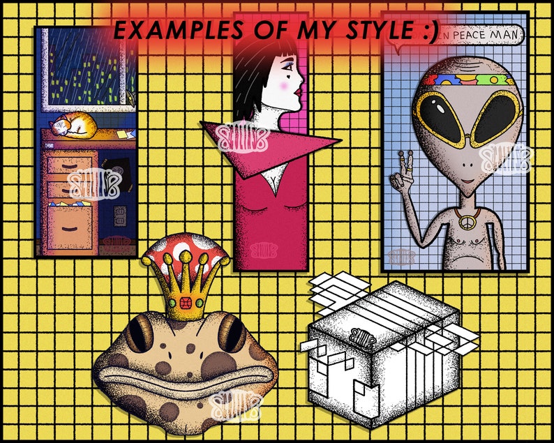 Digital Art Commission Movie Scene/movie Character/meme - Etsy