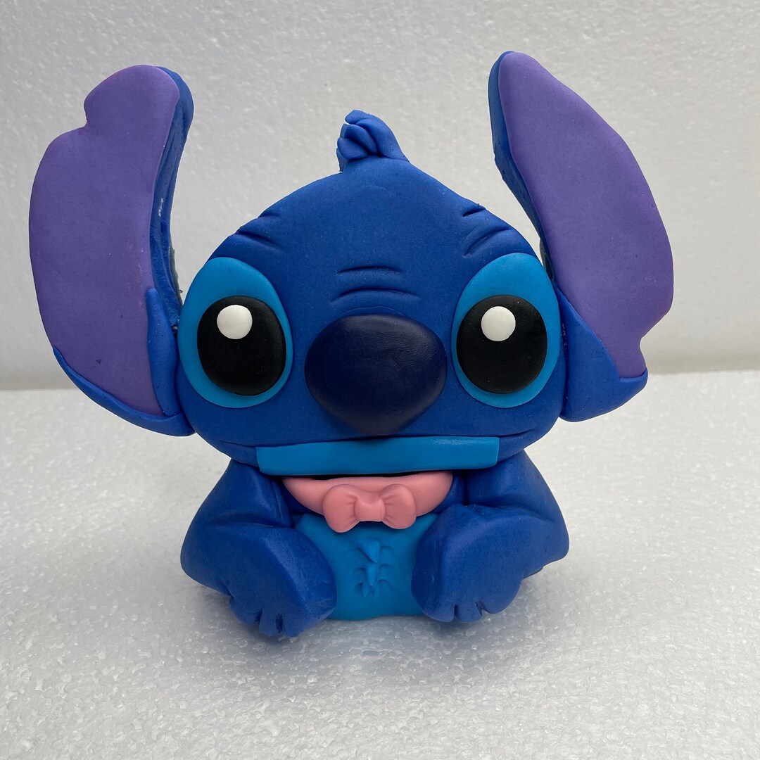 Stitch Fondant Cake Topper 3D, Cupcakes Edible Custom Personalized - Etsy