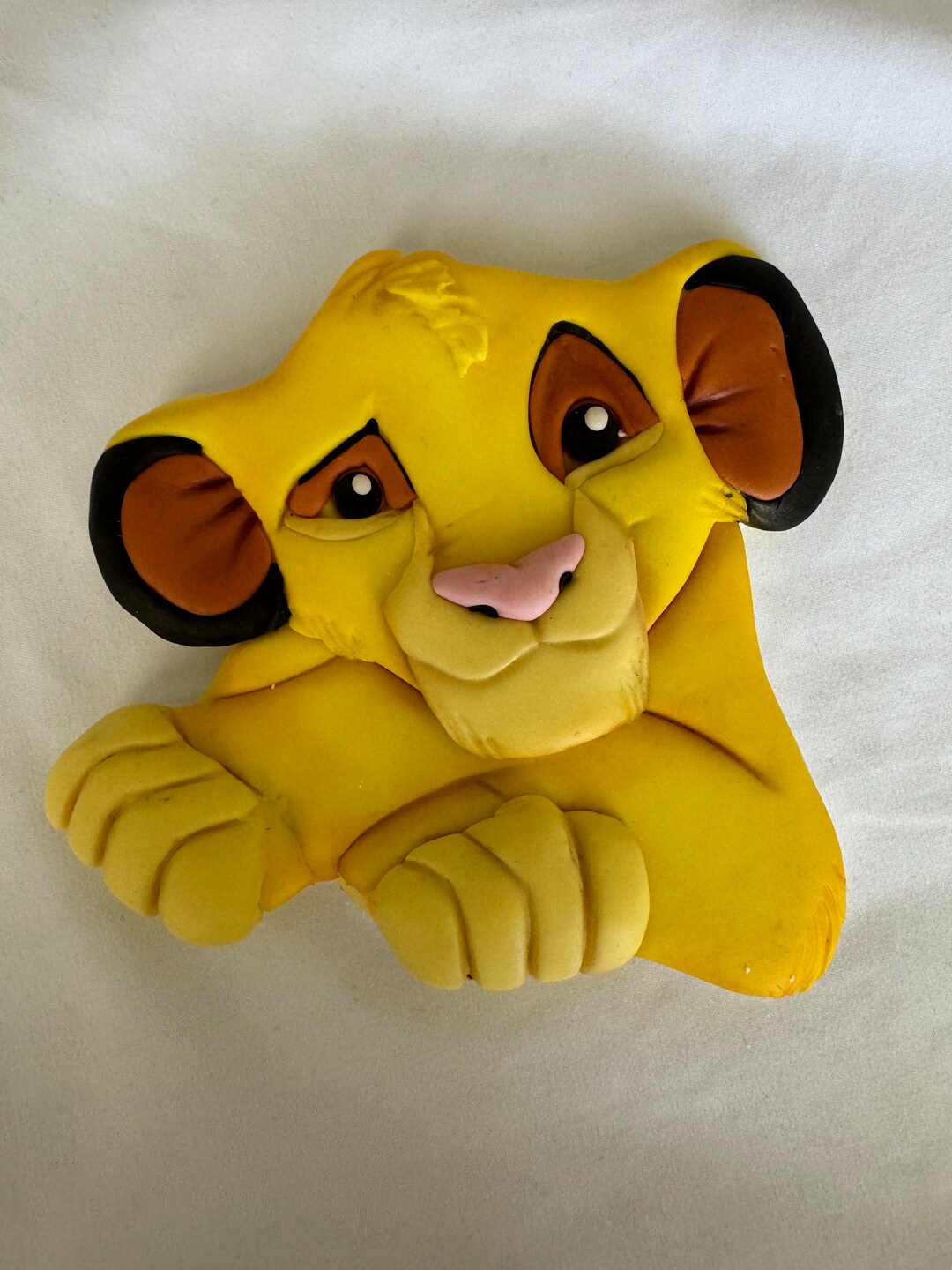 Simba Fondant Cake Topper 3D, Edible Custom Personalized Cupcakes, Lion ...