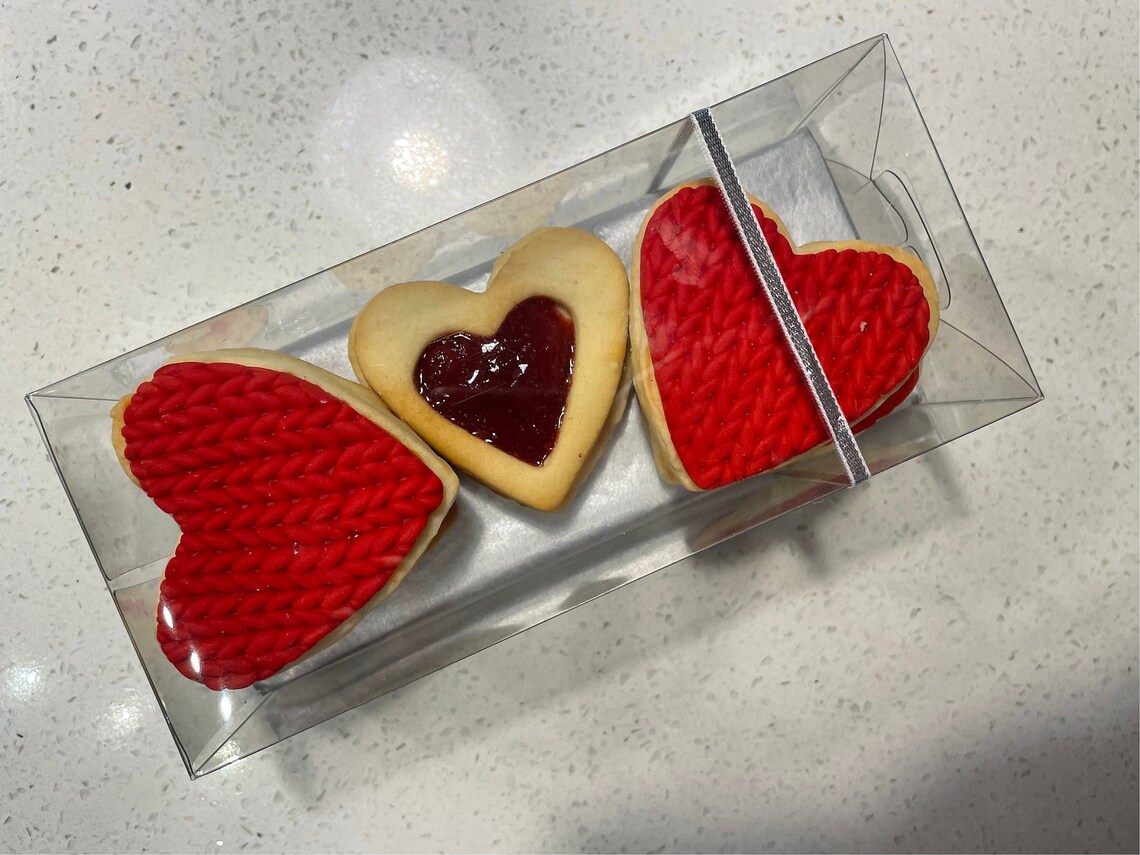 Valentine's Day Cookies Gift Box Set, Galentine's Day, Cookie Gifts ...