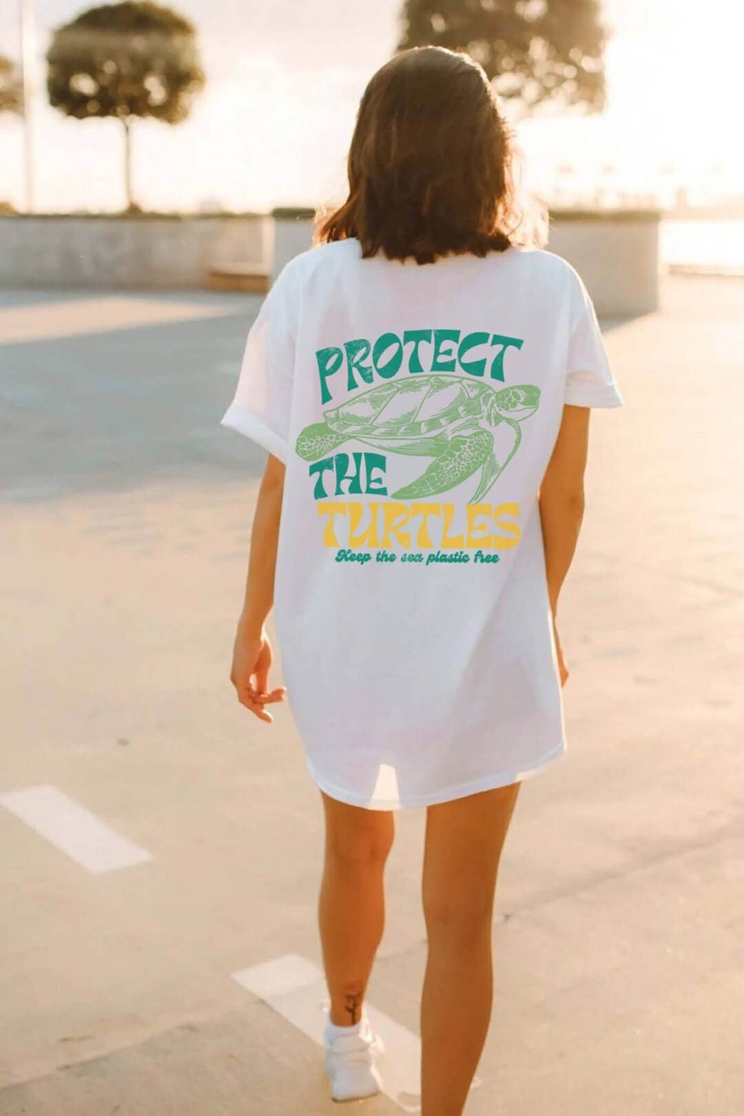 Protect the Turtles Shirt Keep Our Sea Plastic Free Marine Biologist ...