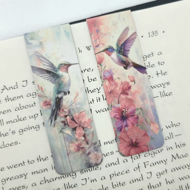 Hummingbird Bookmark - Etsy