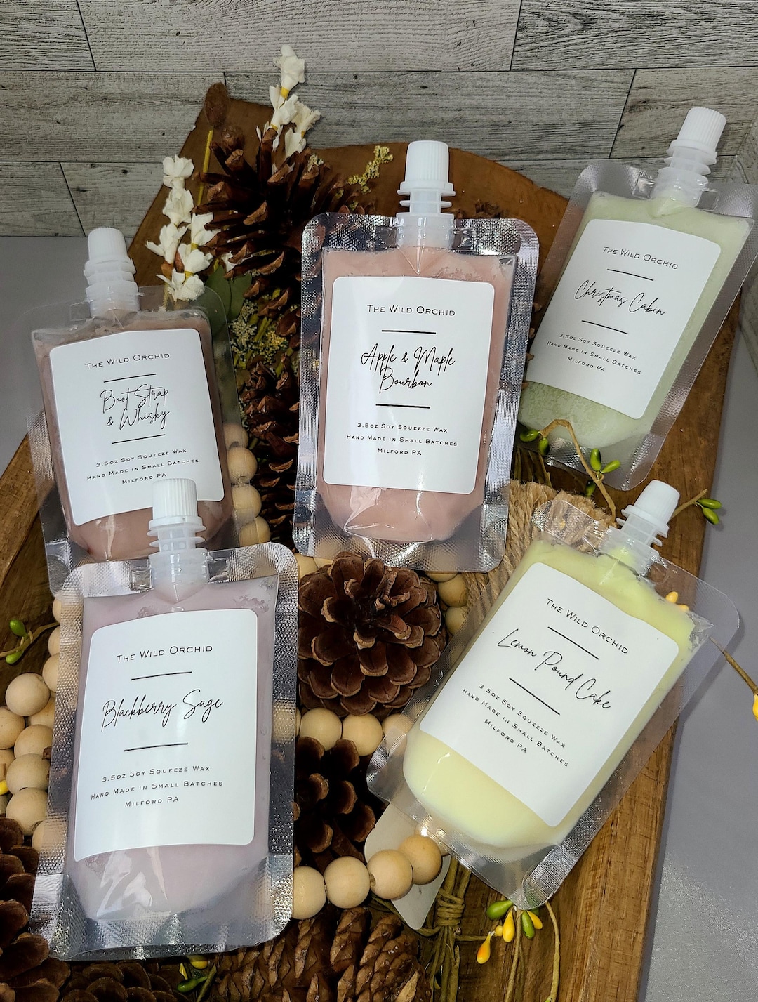 Squeeze Wax Melts High Fragrance Squeezable Wax Highly Scented Home ...