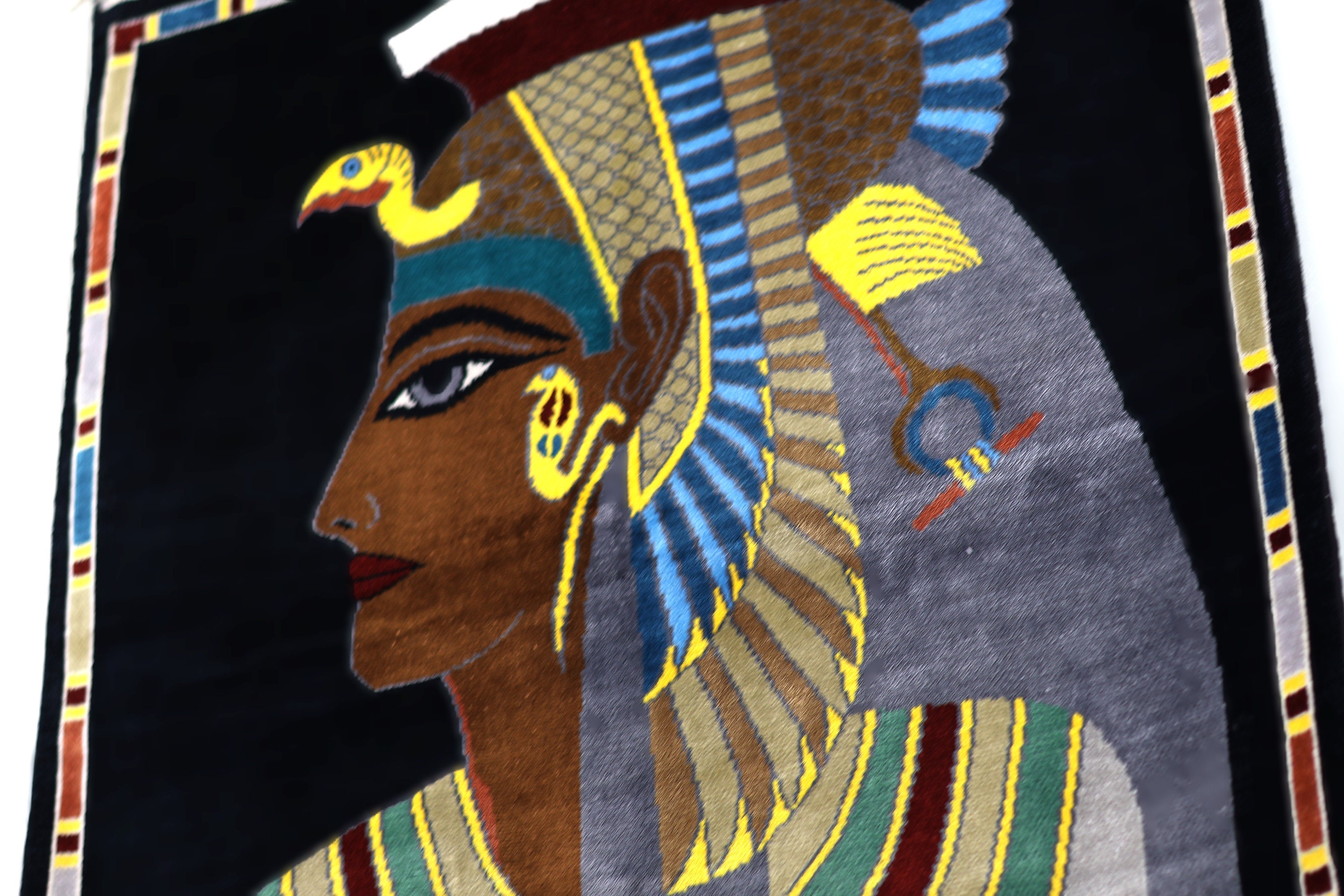 Queen Cleopatra Handwoven Premium Egyptian Cotton Wall Mounted Decor ...