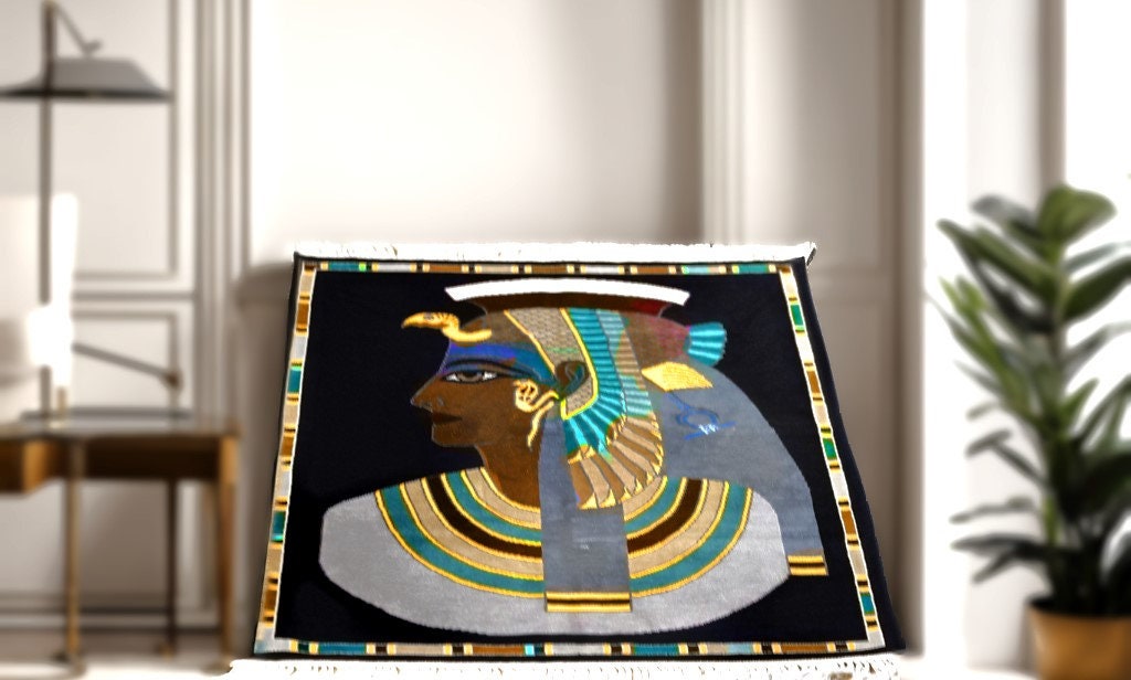 Queen Cleopatra Handwoven Premium Egyptian Cotton Wall Mounted Decor ...