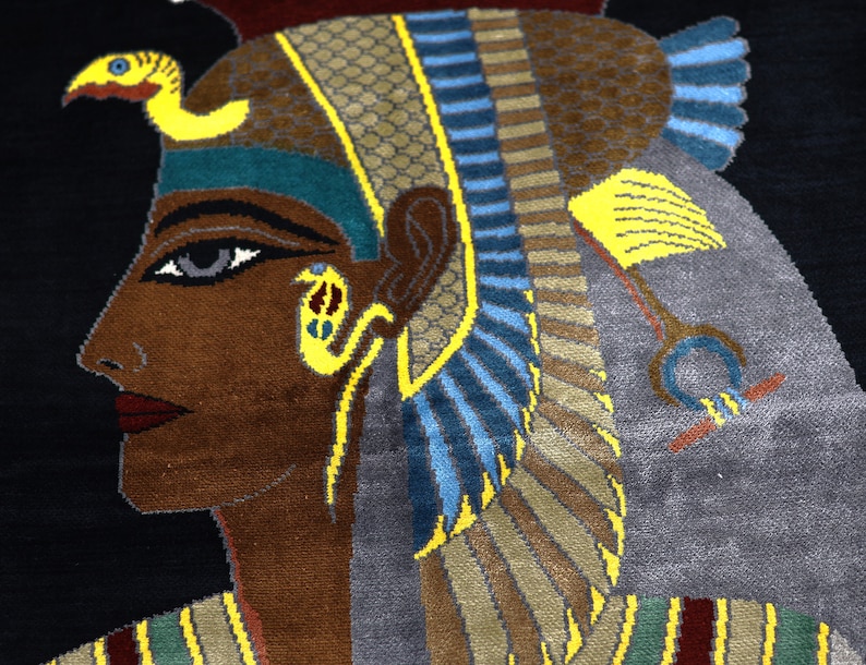 Queen Cleopatra Handwoven Premium Egyptian Cotton Wall Mounted Decor ...