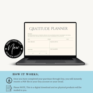 Minimalist Gratitude Daily Checklist, Gratitude Checklist, Mindfulness ...
